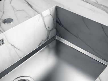 PHANTOM BASE 710 SP 20 INOX Sink By Foster