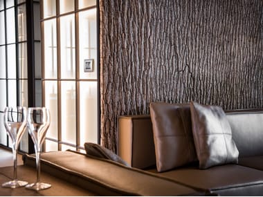 Bark House® POPLAR BARK WALL PANELS Poplar bark wall tiles By Freund GmbH