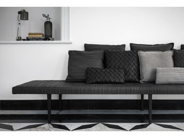 Upholstered leather bench GARÇON SPECIAL EDITION BELLE DE JOUR By ...