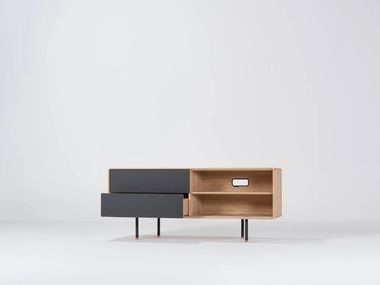 FINA Oak TV cabinet / sideboard By GAZZDA | design Mustafa Cohadzic