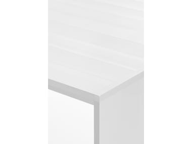 GBMODULAR Rectangular Anodized aluminium table By GANDIABLASCO | design José Antonio Gandía-Blasco