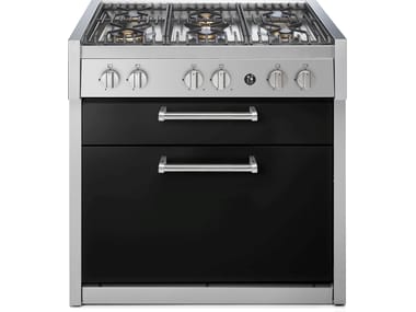 GENESI Stainless steel kitchen unit for hob By Steel