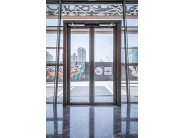 Automatic Swing door system GEZE POWERTURN By GEZE