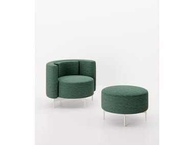 GHANTA | Fabric pouf By Ronda Design design Gino Carollo