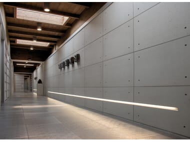 GHOST FOR CLADDING LED wall-mounted Anodized aluminium steplight By SIMES