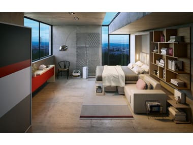 Extending rectangular table GIRÒ By CLEI