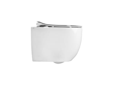 GLOMP Wall-hung ceramic toilet By Axa