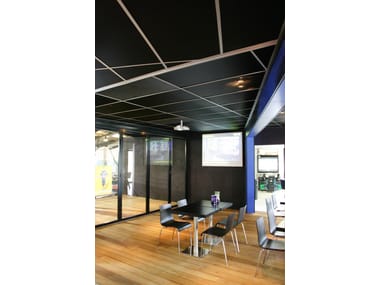 Expanded metal ceiling panels GM PLAC® By METAL DEPLOYE