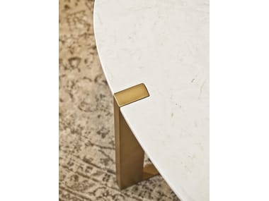 GOLD | Oval coffee table Gold Collection By CASA +39
