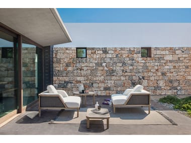 GRAND LIFE | 茶几 Grand Life系列 By Ethimo 设计师Christophe Pillet