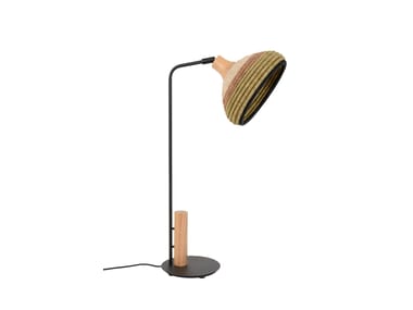 GRASS LED abacá table lamp with fixed arm By Forestier | design Jette ...