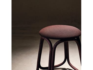 GRES Low rattan stool By EXPORMIM | design Gonzalo Milà, Miguel Milà