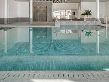 GRID Sintered stone Pool edging By PIETRA SINTERIZZATA