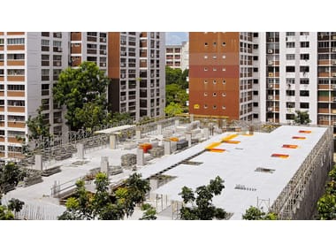 GRIDFLEX Self-supporting formwork panel for slab By PERI