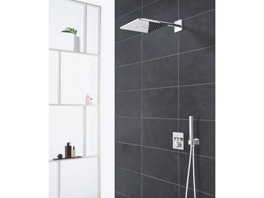 GROHTHERM SMARTCONTROL Thermostatic shower mixer with plate By Grohe