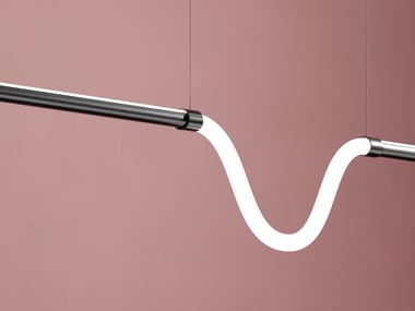 SKYNE GRAPHITE Linear lighting profile By Genuit