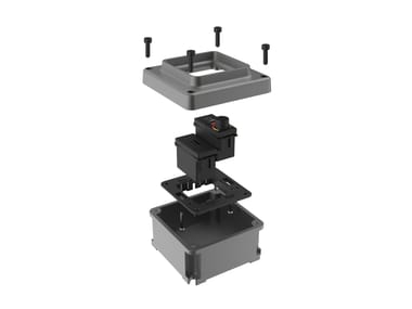 WALLBOX COPPER Electrical box By Genuit