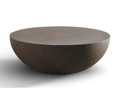 HEIKO Round Polymer garden side table By Gervasoni | design David Lopez ...