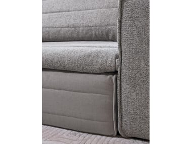 SAMET HIGH A 4 seater corner fabric sofa By Gervasoni
