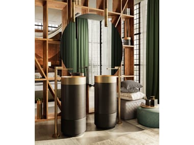 INVERSO RIGATO 73595 Washbasin tap By Gessi