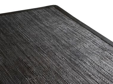 PANOPEA Rectangular leather rug By Giorgetti
