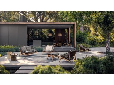BORA Garden armchair By Gloster