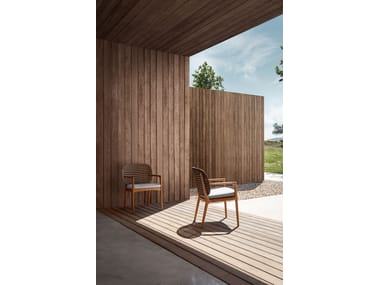 KAY Garden chair By Gloster