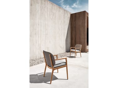 KAY Garden chair By Gloster