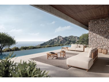 SALINA Garden side table By Gloster