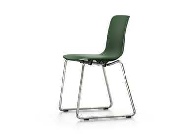 HAL RE SLEDGE Stackable sled base chair By Vitra | design Jasper Morrison