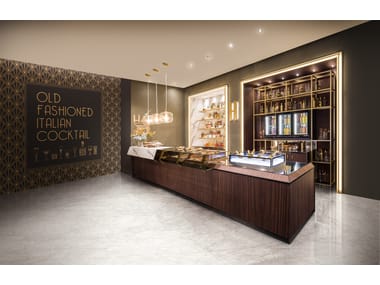 Bar counter wells with ice cream HARRIS By Frigomeccanica