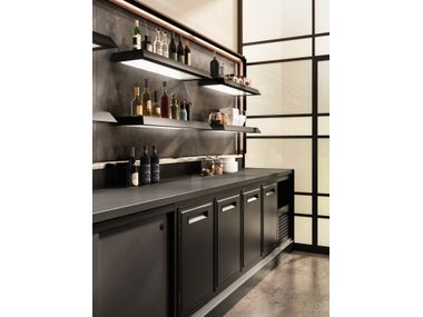 Bar counter wells with ice cream HARRIS By Frigomeccanica
