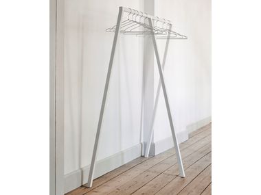 HAY - LOOP STAND WARDROBE WHITE Coat rack By In Stock