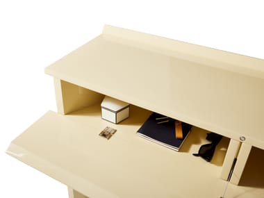 HAYAMA Rectangular wooden console table with drawers By Cassina ...