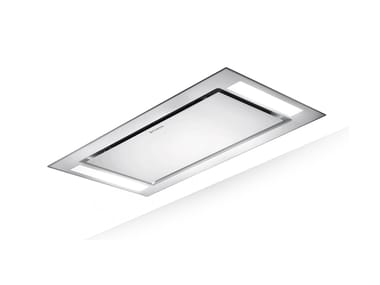 Built-in glass cooker hood HEAVEN GLASS 2.0 FLAT By FABER
