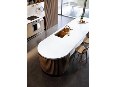 Superficie tridimensionale in Solid Surface HIMACS - Marmo & Aurora By ...