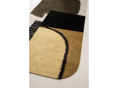 Patterned rectangular rug HIMANI A By BAXTER