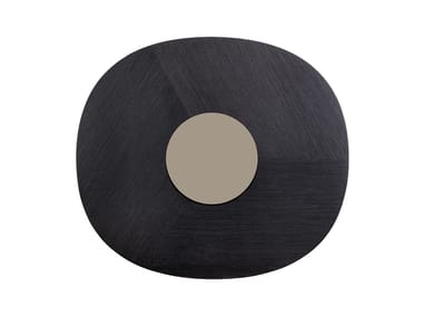 HOLO PILLAR Oval dining table By Kristalia | design Kensaku Oshiro