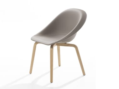 HOOP | Leather chair By B-LINE design Karim Rashid
