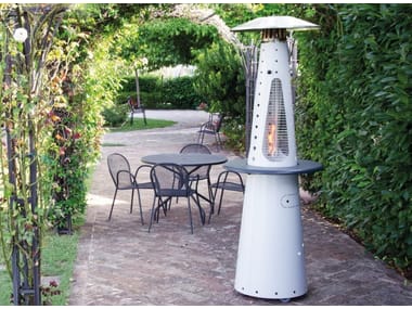 HUGFIRE PRO Outdoor heater By Focotto | design Riccardo Diotallevi