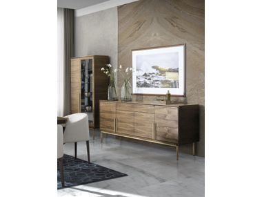 CORAL Wooden sideboard with doors and drawers By HURTADO
