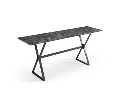 HYPE Glass or marble console table By Fiam Italia | design Studio Klass