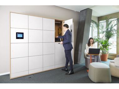 BE_HOLD SMART Office storage unit By Haworth