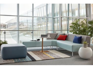 RIVERBEND Modular corner fabric sofa By Haworth
