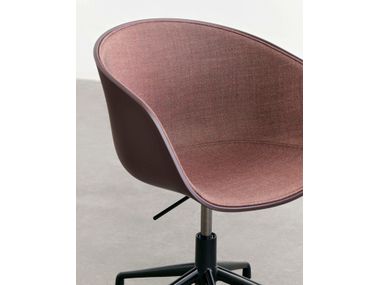 ABOUT A CHAIR AAC52 Swivel height-adjustable upholstered chair By Hay ...
