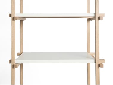 WOODY COLUMN HIGH Bookcase By Hay