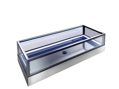 Stainless steel Ice container ICEBOX By Frigomeccanica