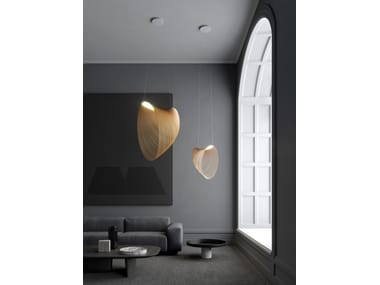 ILLAN LED multi-layer wood pendant lamp By Luceplan