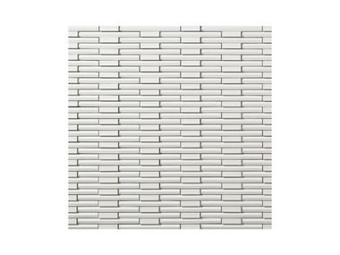 RHYTHMIC II Indoor/outdoor ceramic 3D Wall Cladding By INAX