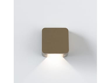 LED wall-mounted outdoor brass steplight INCLINE SINGLE By Astro ...